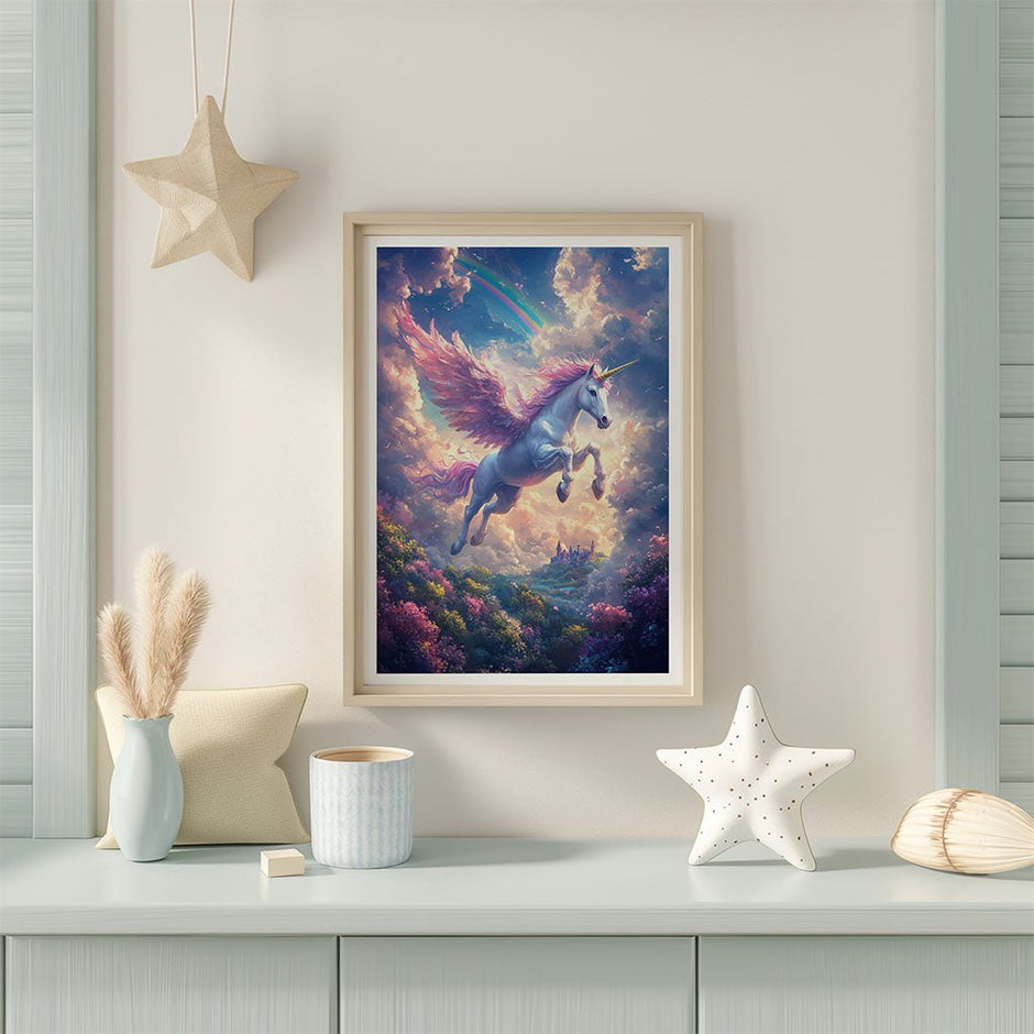 Art for Kids Wall Art – Whimsical & Safe Poster Prints – FN Prints