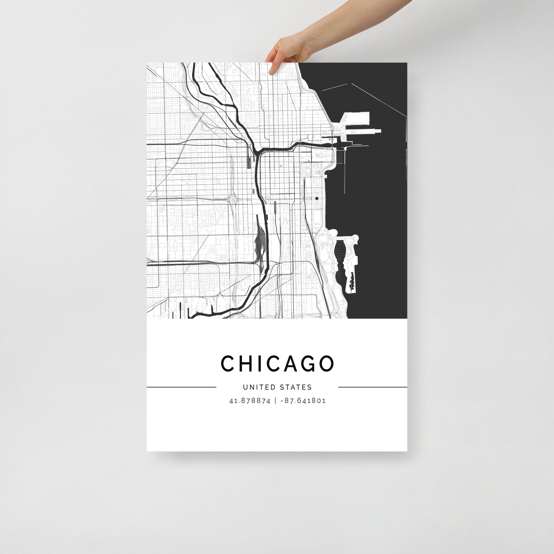 Carte Simple De Chicago